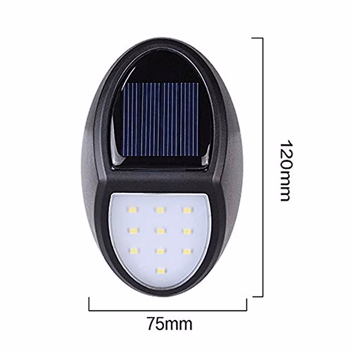 ZJHYXYH Solar Light New Upgrade Outdoor Solar Light PIR Motion Sensor Waterproof Wall Light Solar Solar Light Garden Accessories