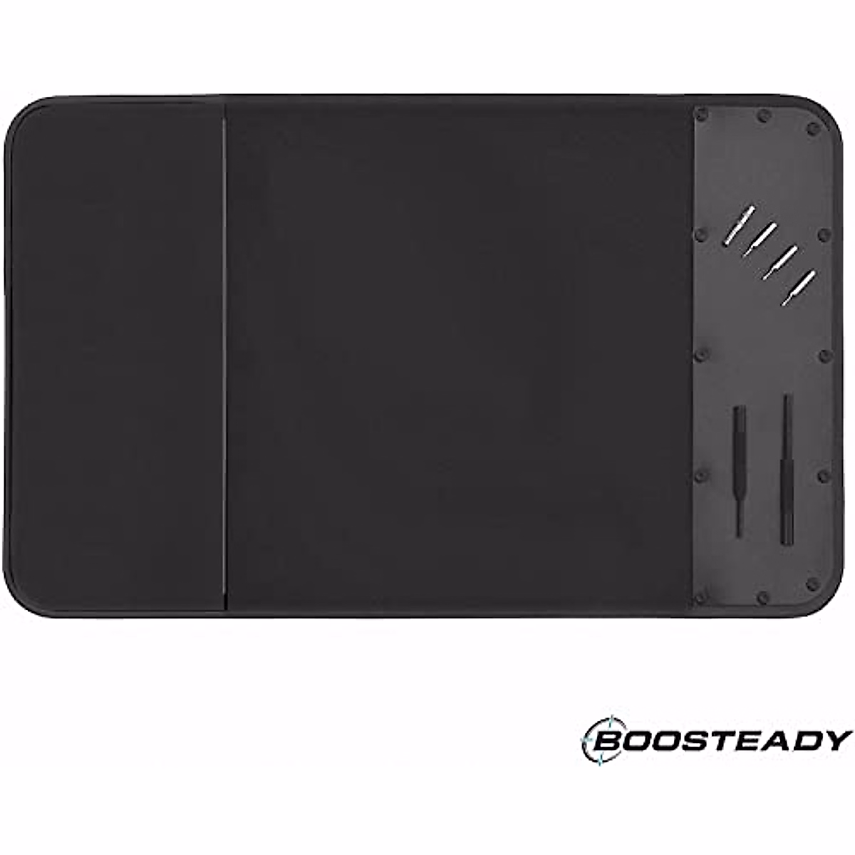 BOOSTEADY Non-Slip Gun Cleaning Mat for Glock, Thick Neoprene Magnetic Gun Mat, Pistol Cleaning Mat 20 x 12”