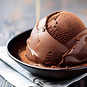 Nostalgia Ice Cream Mix, Flavors Vanilla and Chocolate, 2 Pack of 8 ounce Delicious Premium Old Fashioned Ice Cream Mix Bundle with 2 Homestay Helpers Wipes