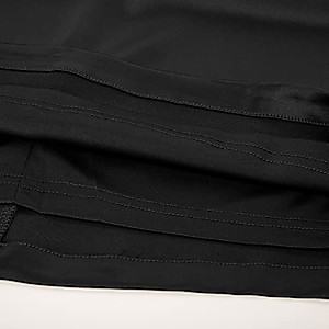 Satin Dress for Women Wedding Guest Halter Party Cocktail Dress Black L