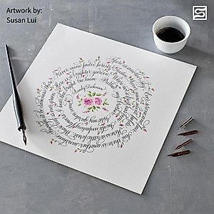 Speedball Sketching Pen Set - 2 Penholders w/ 6 Pen Tips