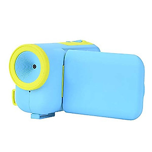 Tgoon Child Video Camera, Kids HD Camera 1.77inch HD Screen Cute and Bright Color Easy to Operate Practical for Children Birthday Gift(Blue)