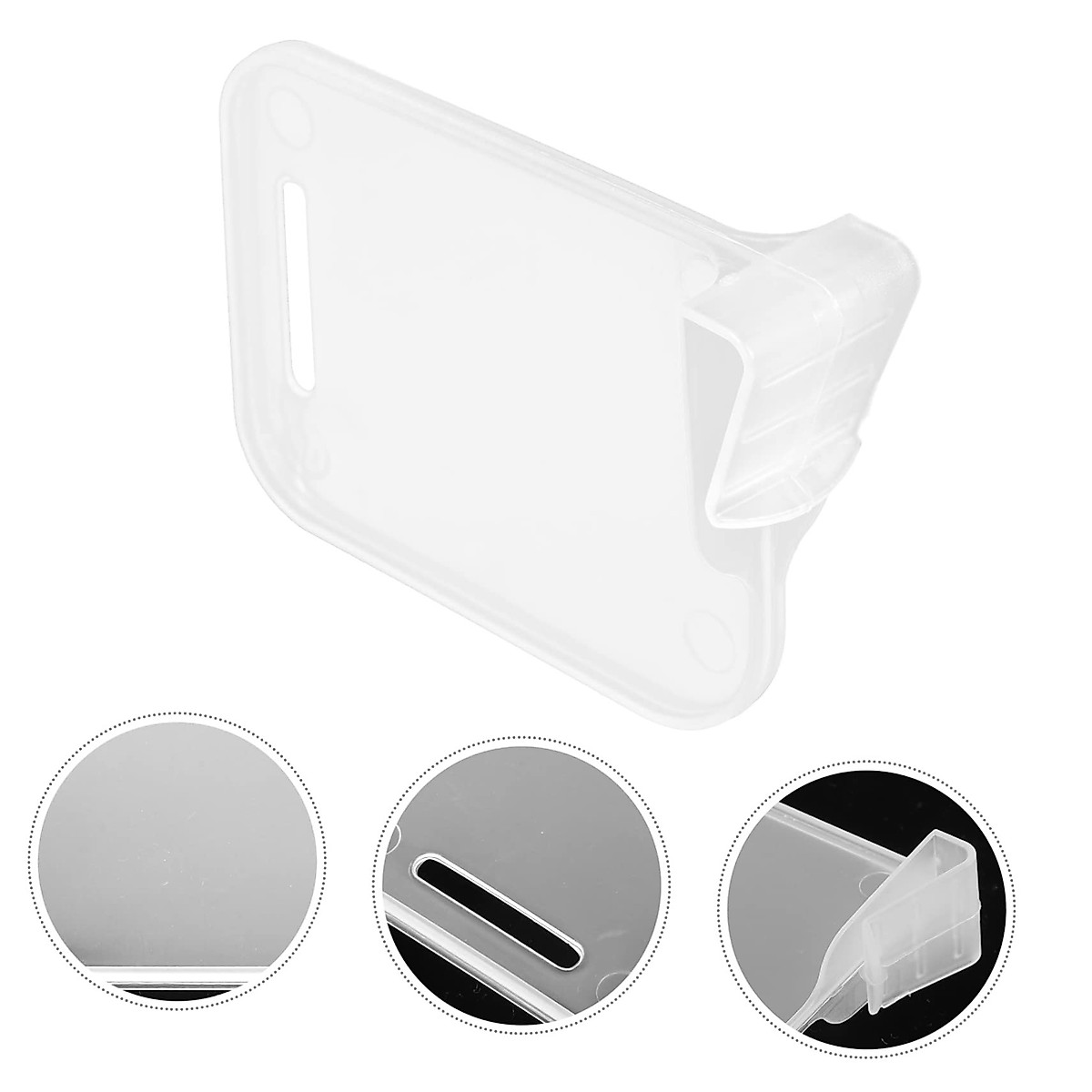 CHILDWEET 40Pcs Transparent Plastic Freezer Dividers Convenient Household Fridge Separators for Organized Storage Kitchen Pantry and Refrigerator