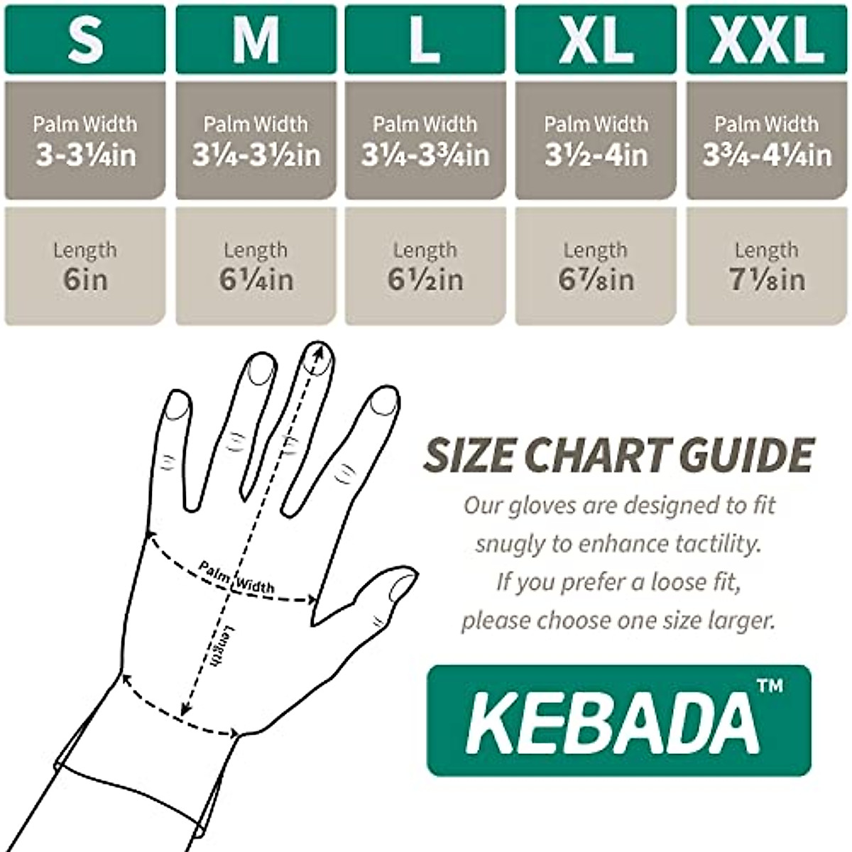Kebada W2 Work Gloves for Men and Women, Touchscreen Working Gloves with Grip, Nitrile Coated Work Gloves for Gardening, Package Handling, Stretchy Gloves for Mechanic Work, 2 Pairs, Small