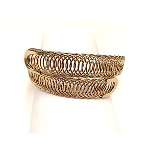 Kenneth Jay Lane-GOLD CHOKER-VERY FLEXIBLE