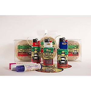 Bee Wick 420ft of 100% Organic Hemp Wick Made with American Beeswax (1.0mm)