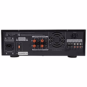 Technical Pro MM2000BT Powered Bluetooth Karaoke Mixer Amplifier Amp SD, USB