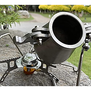 Ashendikan Hand Popcorn Machine Home Small 304 Stainless Steel Grain Amplifier Old-Fashioned Mini Popcorn Pot