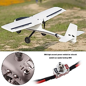 Electric Switch with T-Connector 15A Large Current On-Off Electric Power Switch Connector Power Switch Accessories for RC Model Drone Car ESC Battery