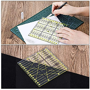 medoga 104Pcs Rotary Cutters, Rotary Cutter Set with Cutting Mat, Patchwork Ruler, Carving Knife, Rotary Cutter Kit for Sewing and Quilting