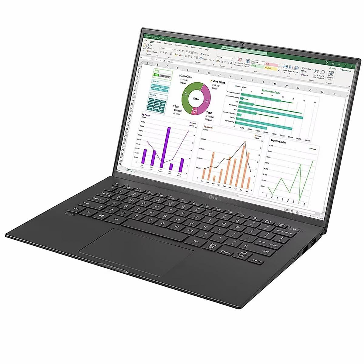 LG 14ZT90P-G.AX33U1 14” Mobile Thin Client with 11th Gen Intel® Core™ i3 Ready for Cloud OS Installation, Silver