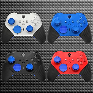 15 in 1 Accessories for Xbox Elite Wireless Controller Series 2,Metal Thumbsticks Replacement Set with 4 Paddles,2 D-pad and Repair Tools for Xbox Elite Series 2 Core Controller (Core Blue)