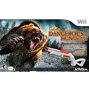 Cabela's Dangerous Hunts 2013 with Gun - Nintendo Wii