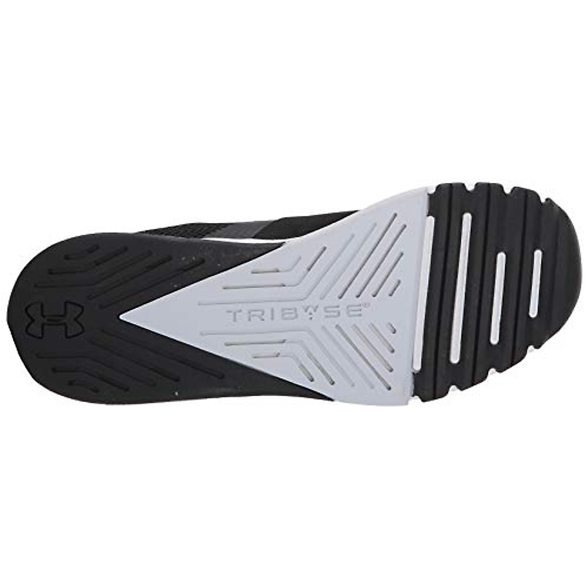 Under Armour Women's TriBase Edge Trainer Athletic Shoe, Black (001)/Halo Gray, 8.5 M US