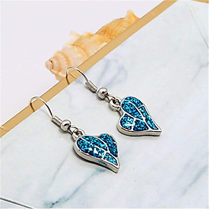 S5E5X Earrings for Women Beauty Clothing Shoes Jewelry Supplies European and American Style Ladies New Fringed Long Earrings (A)