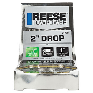 Reese Towpower 21790 Stainless Steel Class III Interlock Ball Mount