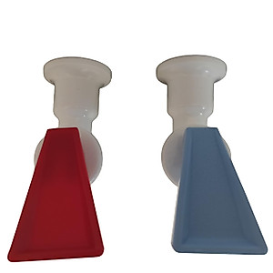 OCS Parts - RB217 Sunbeam Water Cooler Faucet, Tomlinson Blue and Red Handle, Combo Pack (Pack of 2)