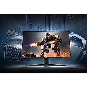 ASUS TUF Gaming 28” 4K 144HZ DSC HDMI 2.1 Gaming Monitor (VG28UQL1A) - UHD (3840 x 2160), Fast IPS, 1ms, Extreme Low Motion Blur Sync, G-SYNC Compatible, FreeSync Premium, Eye Care, DCI-P3 90%,BLACK