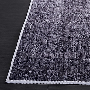 SAFAVIEH Tacoma Collection Area Rug - 8' x 10', Beige & Blue, Mid-Century Modern Design, Non-Shedding & Easy Care, Machine Washable Ideal for High Traffic Areas in Living Room, Bedroom (TAC834B)