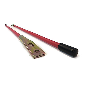 The ROP Shop | Pack of 20 - Set of 27-inch Red, Universal Plow Blade Guide for Western 62265