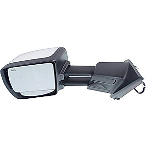 Garage-Pro Mirror Compatible with 2012-2021 Nissan NV1500, 2012-2021 NV2500 and 2012-2021 NV3500 Towing, Driver Side, Heated, Power Glass, Blind Spot Glass