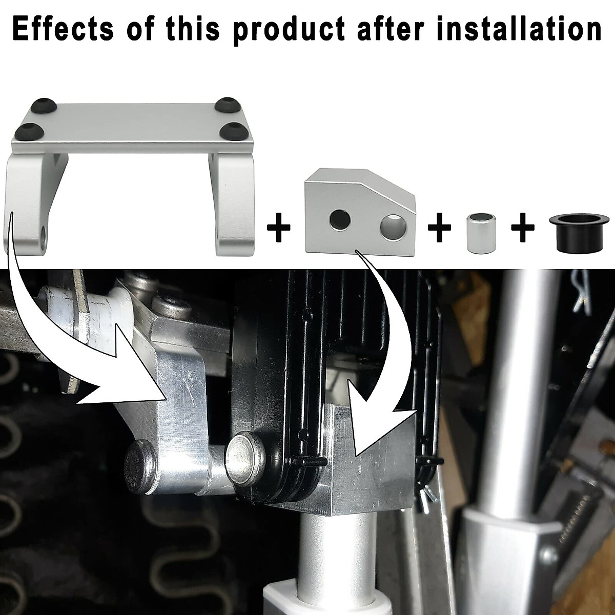 Metal Drive Toggle and Clevis Mount Fit La-Z-Boy/Lazyboy Power Recliners, Includes 4 Elastic Wear Bushings, Fits for La-Z-Boy Power Rocker Recliners