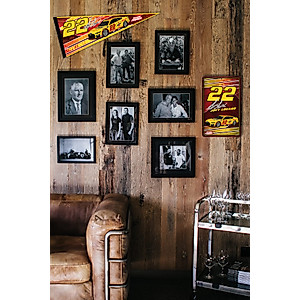 Rico Industries Joey Logano No. 22 Premium 12”x30” Felt Wall Pennant Flag – Display Your NASCAR Fandom in your Home, Garage, Office or Man Cave