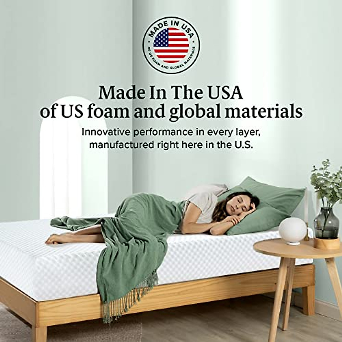 Twin/Full/Queen/King Mattress, 12 Inch Cooling Gel Memory Foam Mattress with Fit The Spine for Pressure Relief, Certipur-Us Certified Mattress for Motion Isolating, Cool Sleep, Medium Firm Feel-Queen