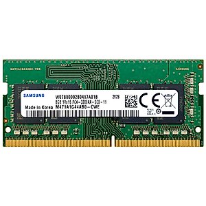A-Tech 8GB DDR4 3200MHz SODIMM PC4-25600 CL22 1Rx16 1.2V 260-Pin SO-DIMM Laptop Notebook RAM Memory Module M471A1G44AB0-CWE