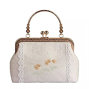 DANN Chinese Embroidery Women's Handbag Vintage Evening Bag Handbag Women's Wallet