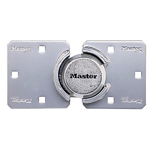 Master Lock Puck Lock, Heavy Duty Hidden Shackle Lock and Hasp, Solid Steel Lock for Vans, M736XKAD