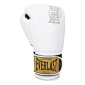 Everlast P00001710 1910 Classic Training Glove White 14OZ