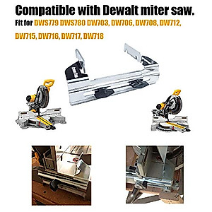 NXPOXS Replacement DW7084 Crown Moulding Stop for DEWALT Miter Saw DW703, DW706, DW708, DW712, DW715, DW716, DW717, DW718