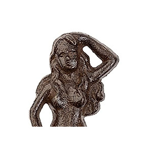 Cast Iron Mermaid Wall Hook