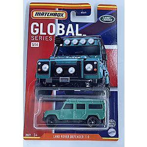 Matchbox - Global Series - Land Rover Defender 110-5/14 - Green