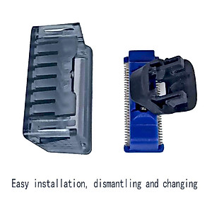 Replacement Shaver Comb for Shaver Head Solo Electric Shaver Head Trimmer Head (1MM+3MM+5MM+Brush)
