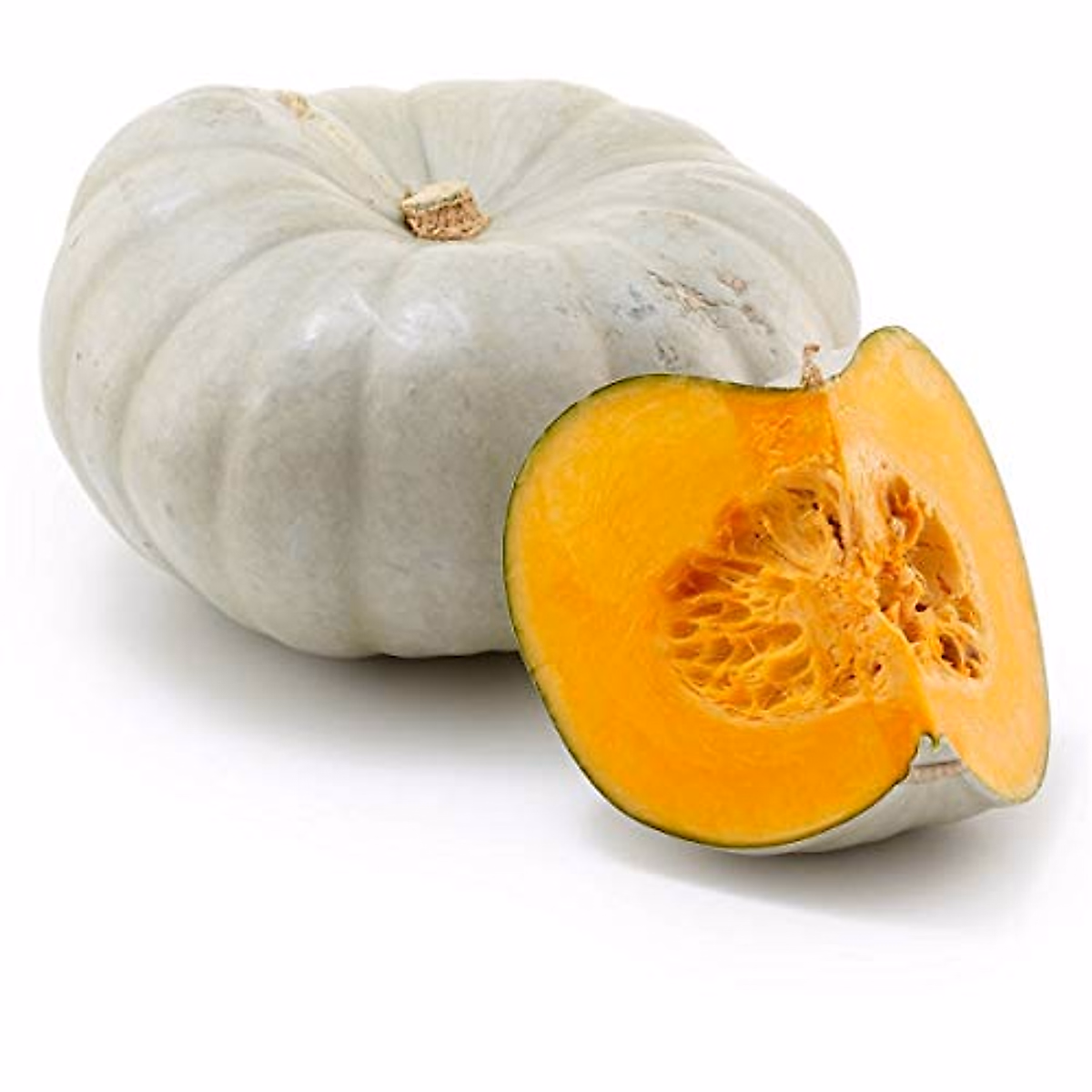 Jarradale Pumpkin Seeds for Planting, Pale Green Color, (Jarrahdale) 10 Heirloom Seeds, (Isla's Garden Seeds), Non GMO Seeds, Botanical Name: Cucurbita Maxima, Great Home Garden Gift