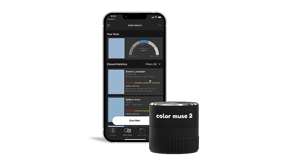 COLOR MUSE 2 Colorimeter (NEW) - Color Matching Tool, Sheen Matching ...