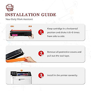 Toner Kingdom Compatible Toner Cartridge Replacement for Brother TN436 TN433 High Yield TN-436 433 TN431 431 for Brother HL-L8360CDW HL-L8360CDWT MFC-L8900CDW HL-L8260CDW MFC-L8610CDW Printer (4 Pack)