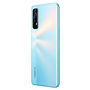 Realme 7 4G LTE Volte Factory Unlocked 48Mp Camera RMX2155 (At&t Tmobile Metro Latin Europe) (NO Verizon/Boost) (Mist White, 64GB + 6GB)