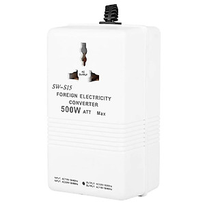 SW-S15 500W Step Up/Buck Channel Voltage Converter Transformer CN Plug International Travel Worldwide Adapter