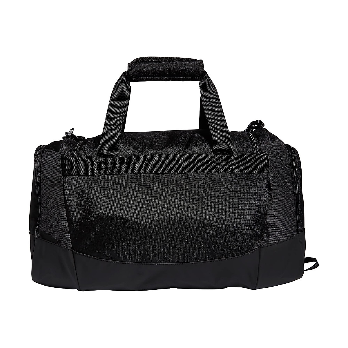 adidas Unisex Defender 4 Small Duffel Bag, Black/Silver Metallic, One Size