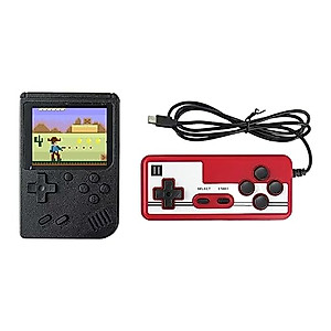 Handheld Game Console Retro Mini Game Player with 400 Classical Games Handheld Games Support TV Connection & Two Players for Kids Adults by GRABOTE