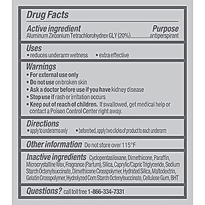 Degree Men Antiperspirant Deodorant Clean 72-Hour Sweat & Odor Protection Prescription-Strength Antiperspirant For Men with MotionSense Technology 1.7 oz