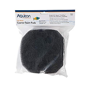 Aqueon QuietFlow Coarse Foam Pads, Small, Pack of 2