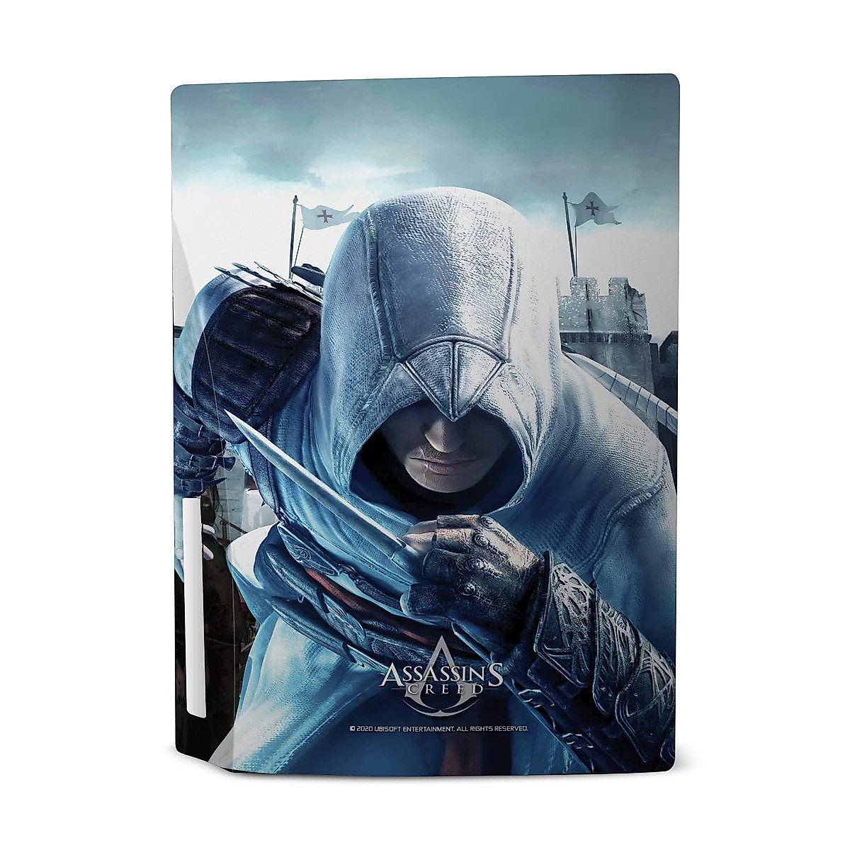 Head Case Designs Officially Licensed Assassin's Creed Key Art Altaïr Graphics Matte Vinyl Faceplate Sticker Gaming Skin Decal Cover Compatible With Sony PlayStation 5 PS5 Disc Edition Console