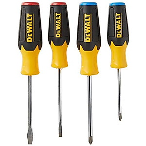DEWALT Screwdriver Set, 4 Piece (DWHT62512) , Black