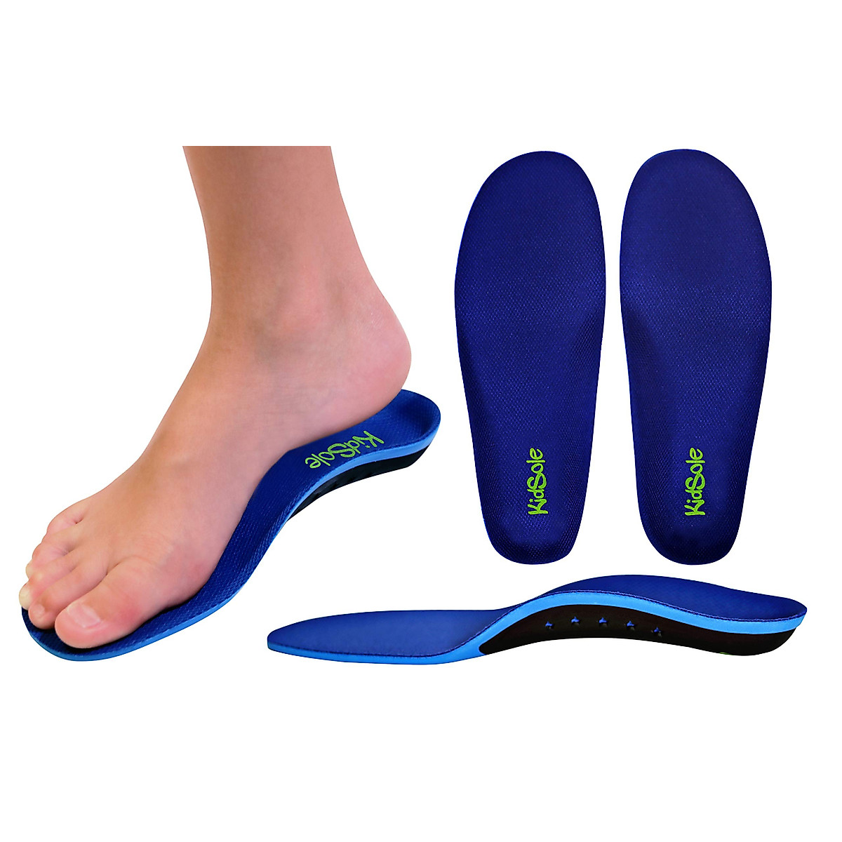 KidSole Children's Starry Shield Arch Support Insole for Comfort, Cushion, and Arch Support ((26 CM) Teenage Size 6.5-8.5)