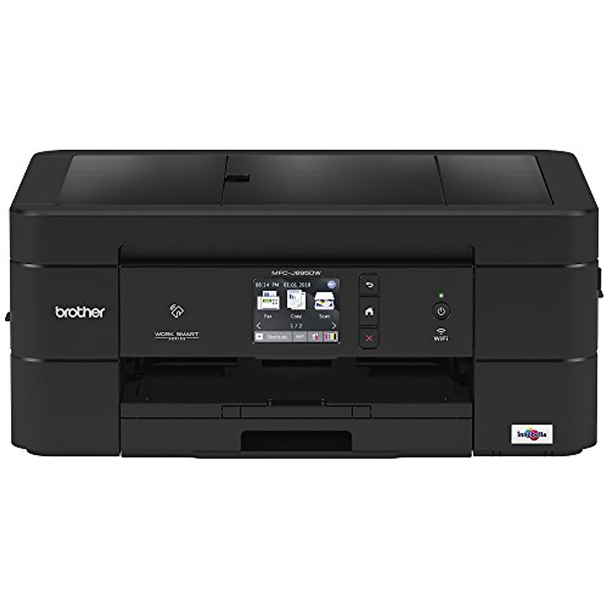 Brother Wireless All-in-One Inkjet Printer, MFC-J895DW, Multi-function Color Printer, Duplex Printing, NFC One Touch to Connect Mobile Printing, Amazon Dash Replenishment Enabled, Black, Standard