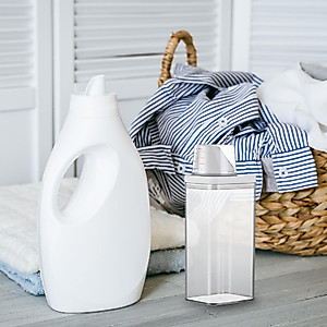 Laundry Detergent Dispenser, Laundry Powder Container, Laundry Scent Booster Beads Dispenser, Fabric Softener Holder for Laundry Room Organization and Storage, Suitable for Beads, Washing Powder